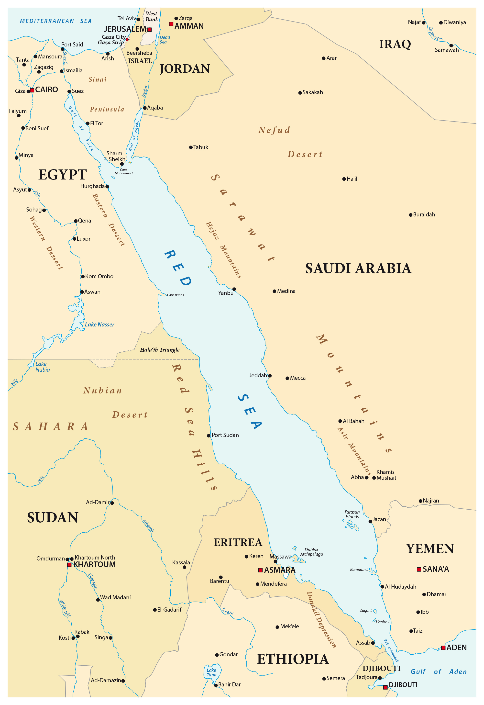 The situation in the Red Sea